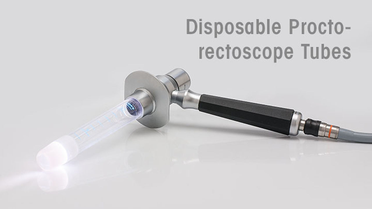 Disposable procto-rectoscope tubes - Richard Wolf