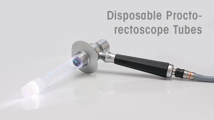 Disposable procto-rectoscope tubes - Richard Wolf