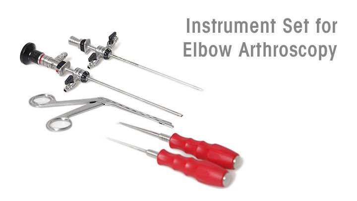Instruments for elbow arthroscopy - Richard Wolf