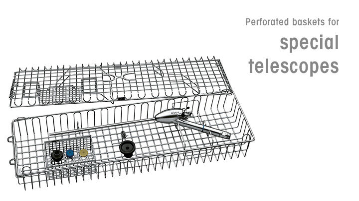 Perforated baskets for special telescopes - Richard Wolf