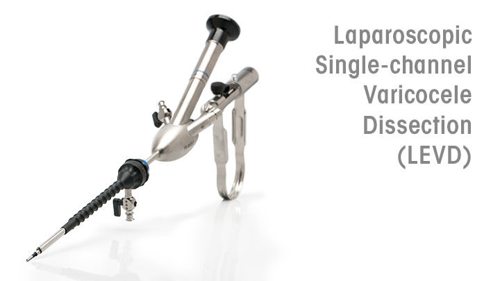 Laparoscopic single-channel varicocele dissection - Richard Wolf